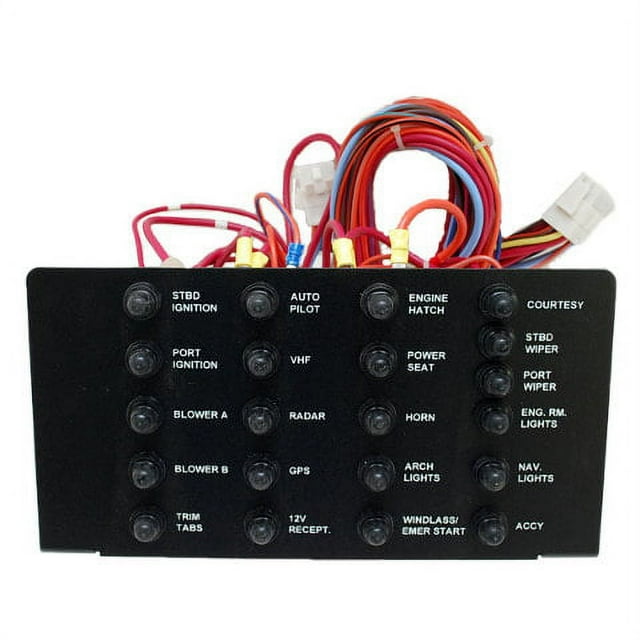 Novatron Boat Breaker Panel K-050-190 | Larson Cabrio Aluminum Black ...