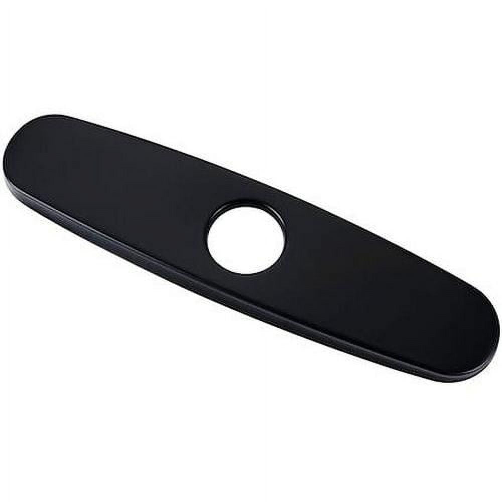 Novatto 10-inch Kitchen Faucet Deck Plate, Matte Black - Walmart.com