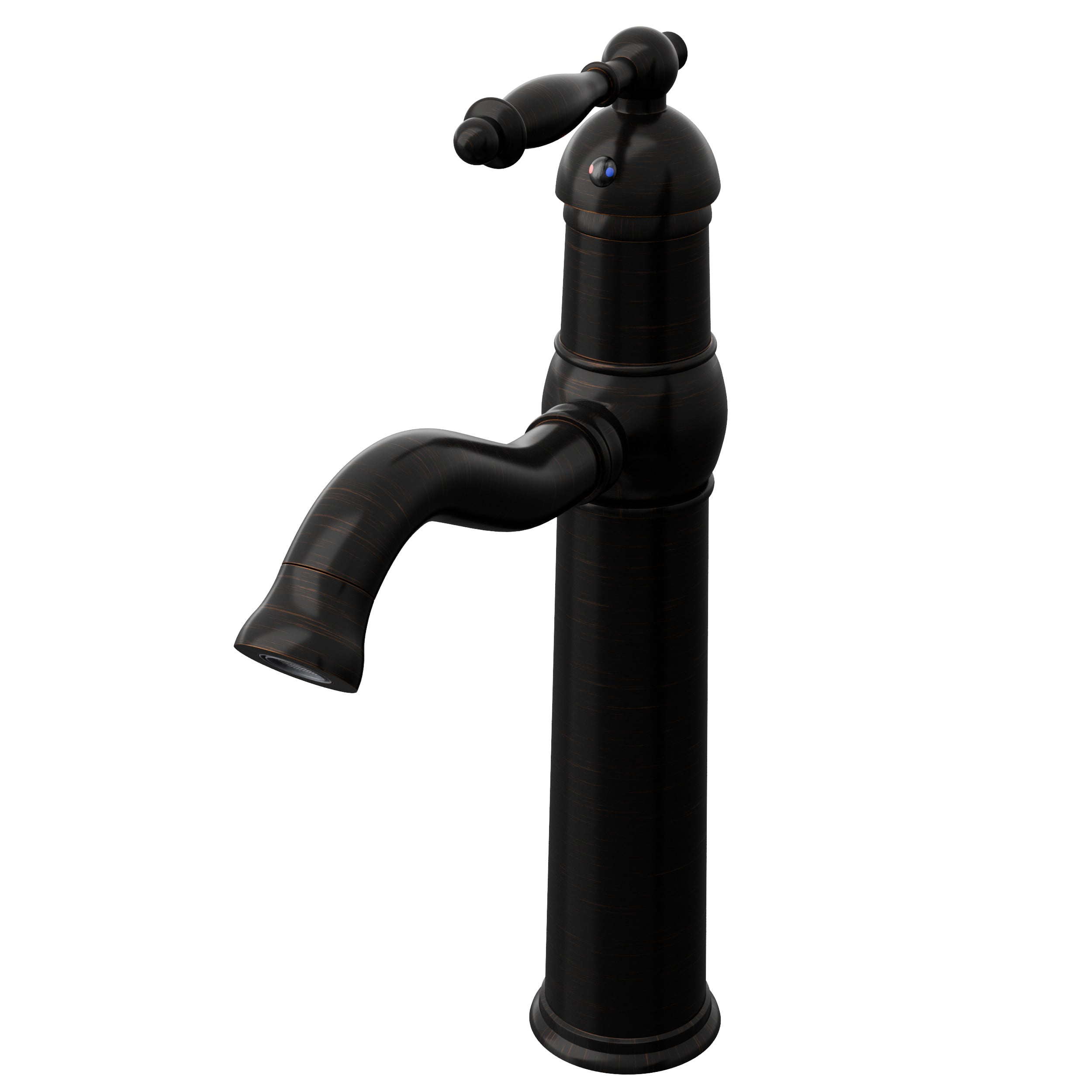 Novatto BM-008ORB Madison Single Hole Bathroom Vessel Faucet, Oil ...