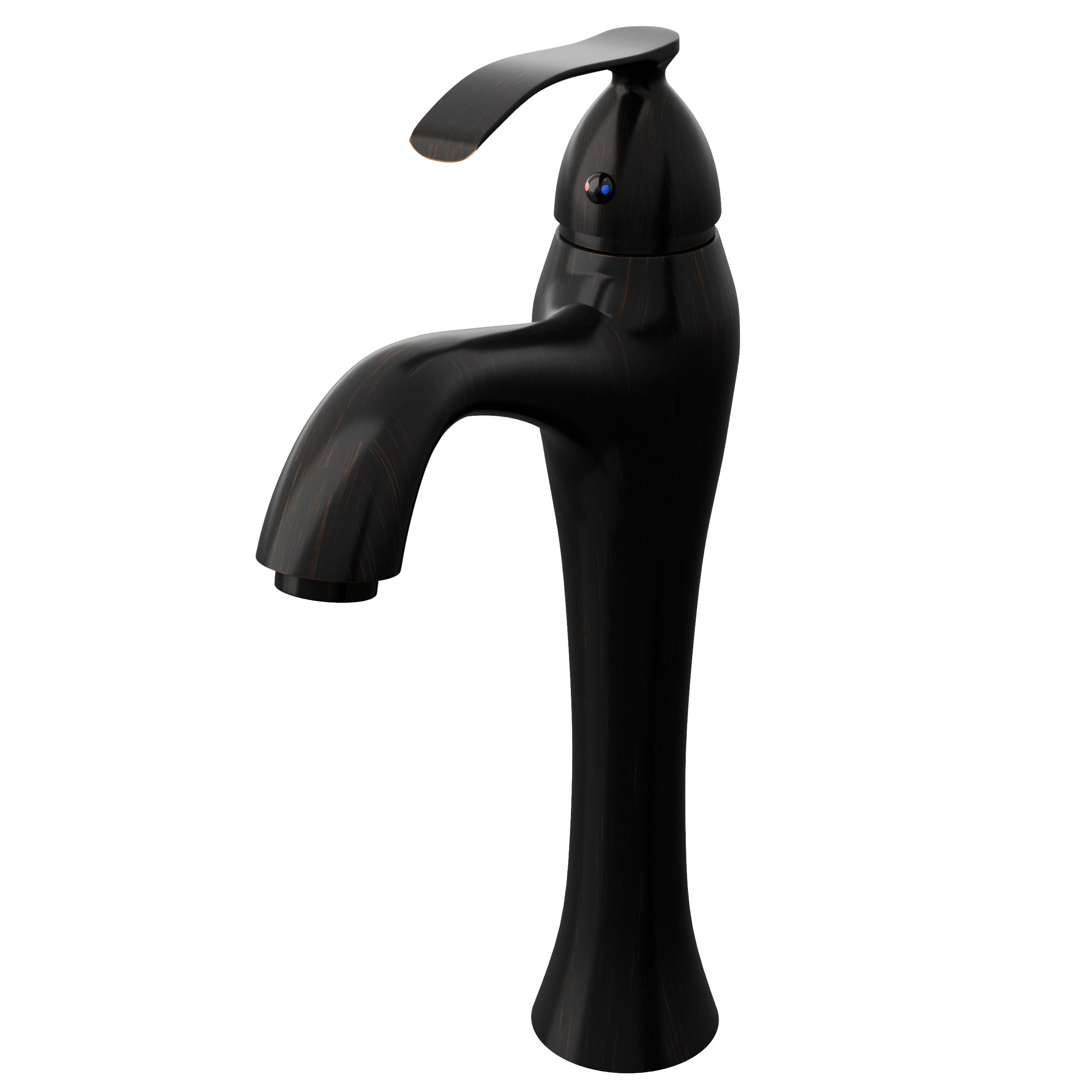 Novatto BM-116ORB Traditional Single Handle Vessel Faucet, Oil-Rubbed ...