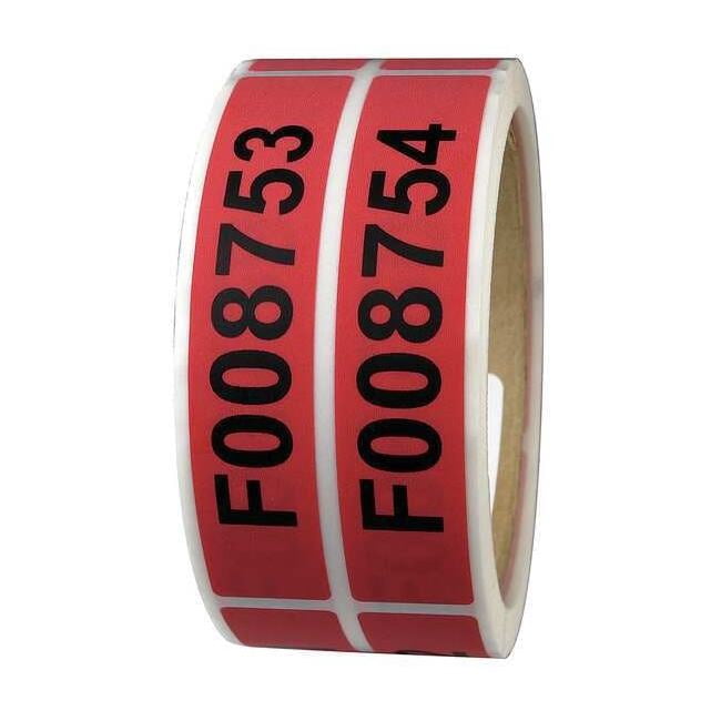 Novavision TamperEvidentLabels,Acrylic,PK255 XSG21-37RESN-250 - Walmart.com