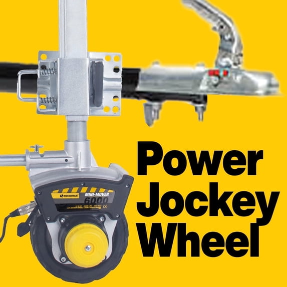 Novawinch Mini Mover Plus, Electric Powered Trailer Jockey Wheel ...