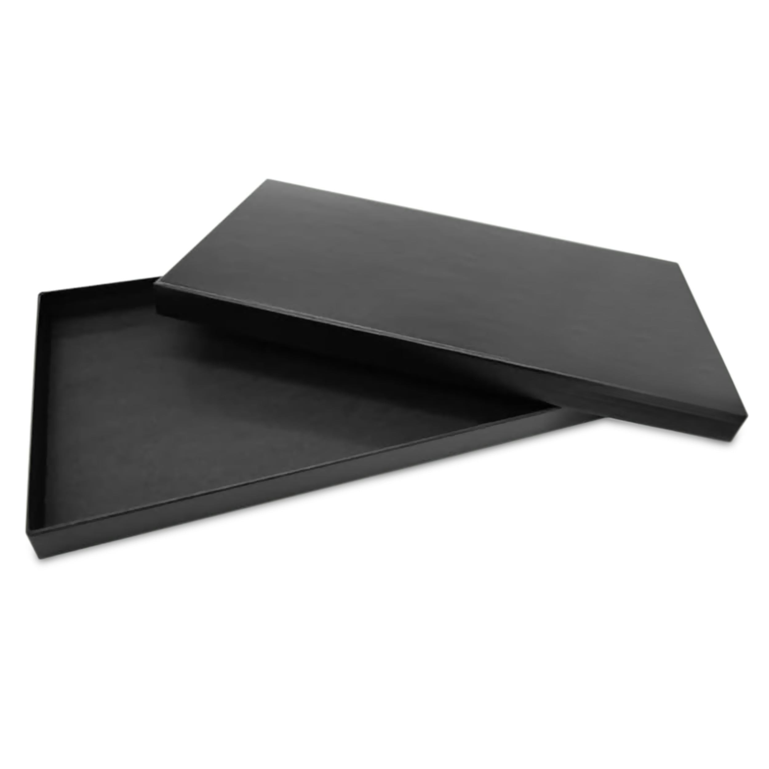 Novel Box Black Paperboard Hlaf Size Jewelry Display Tray 14.75x8.25x1 ...