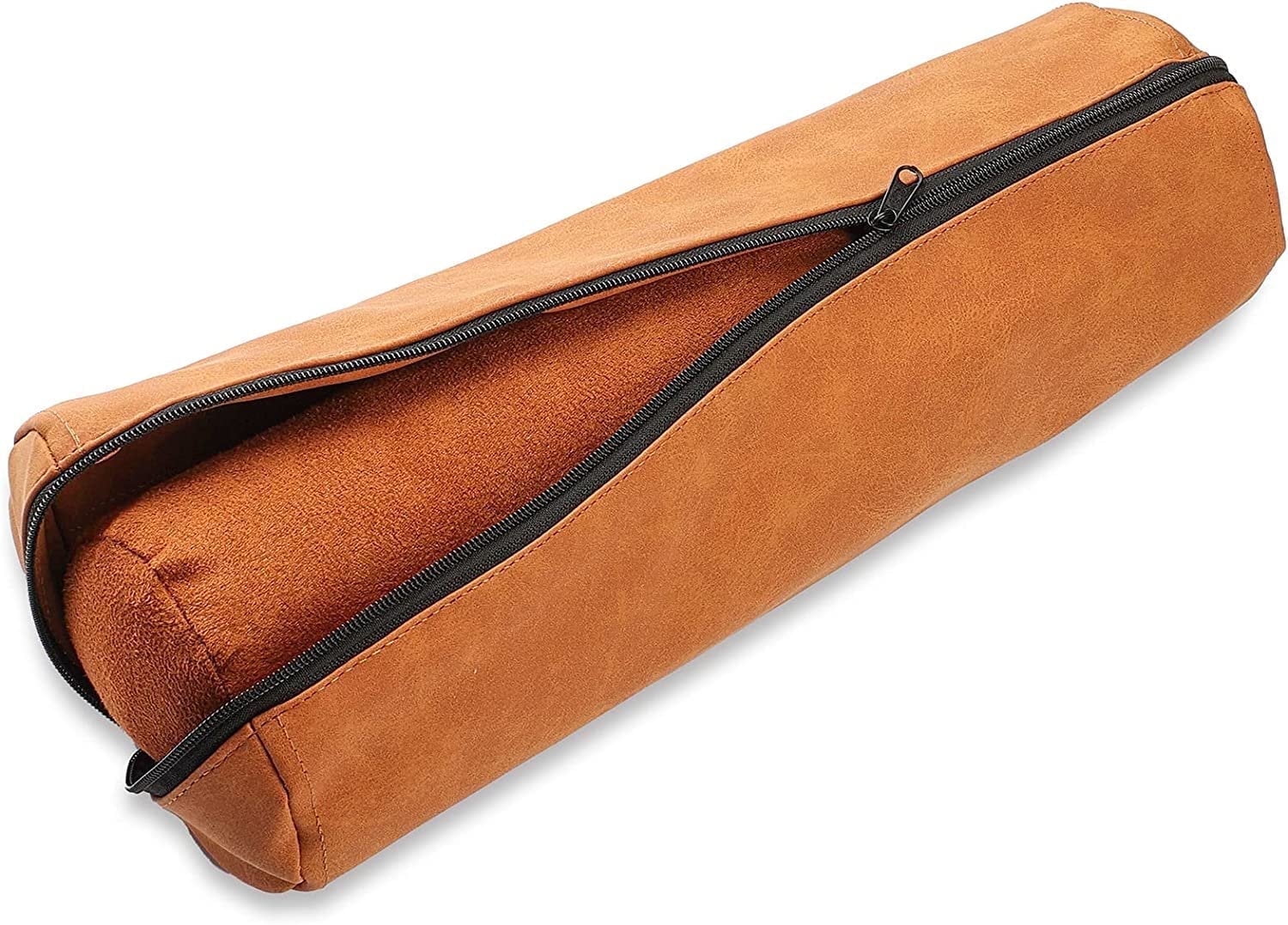Novel Box Burlap Faux Leather Bangle/Watch Roll 12.25x3x3 Inches with ...