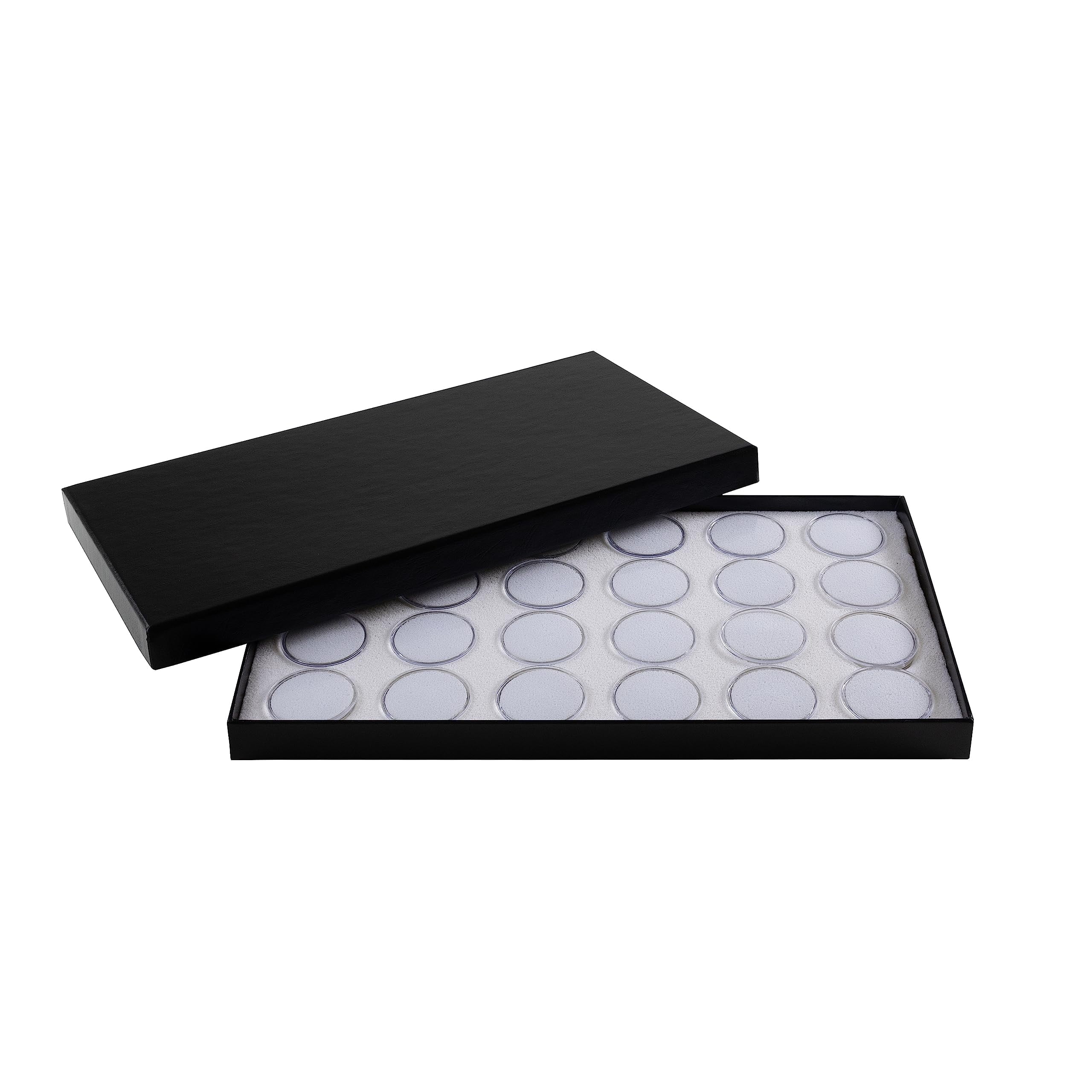 Novel Box Jewelry Gemstone Cardboard Display Case With Jar Tray Insert ...