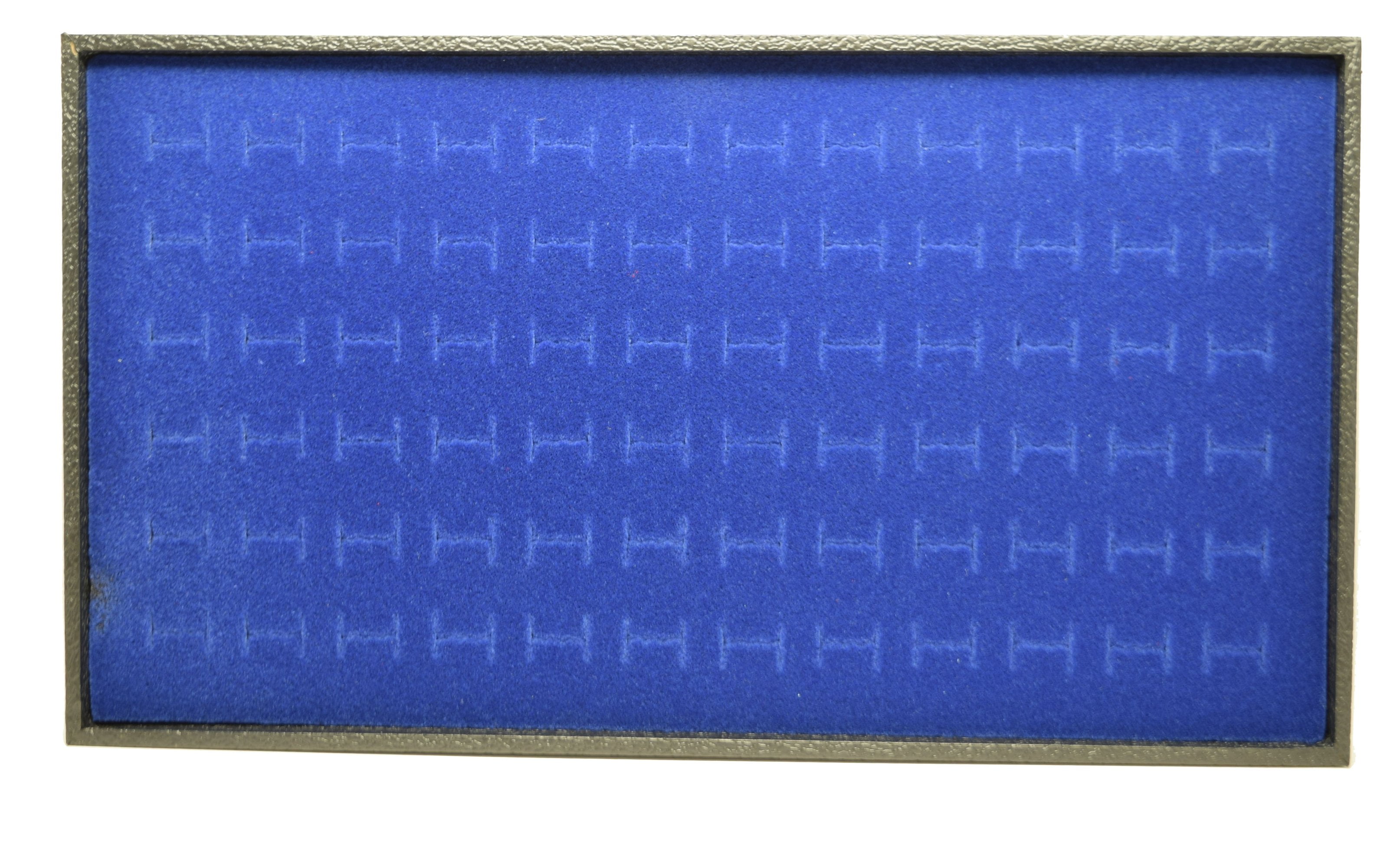 Novel Box Jewelry Stackable Wood Utility Tray + 72 Slot Ring Display ...