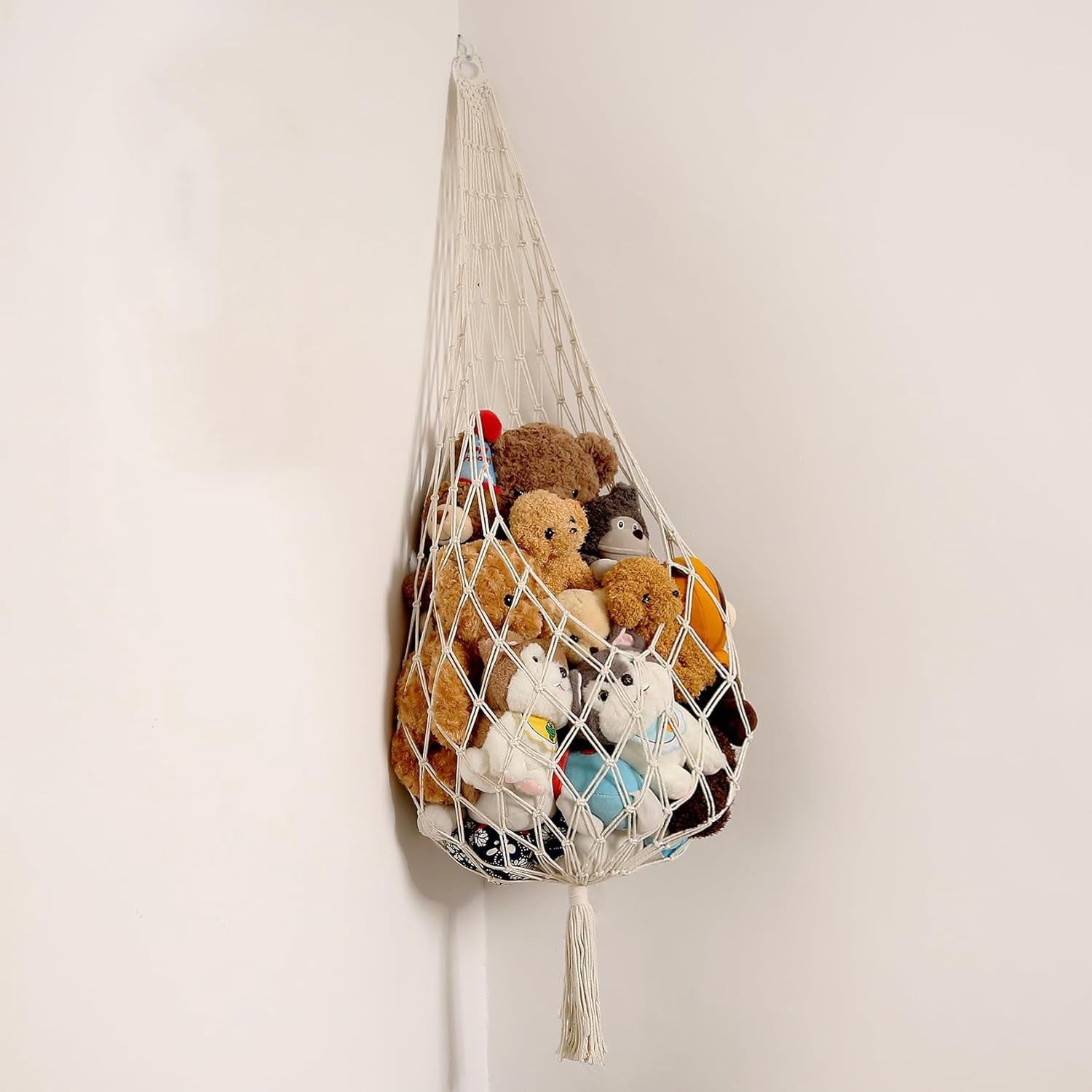 Novel Stuffed Animal Hammock Corner Hanging Net for Stuff Aniaml ...