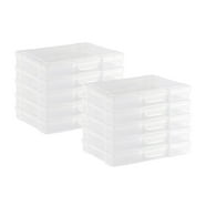"Lifewit Acid-Free Photo Storage Box, 4"" x 6"" Clear Plastic Case with ...