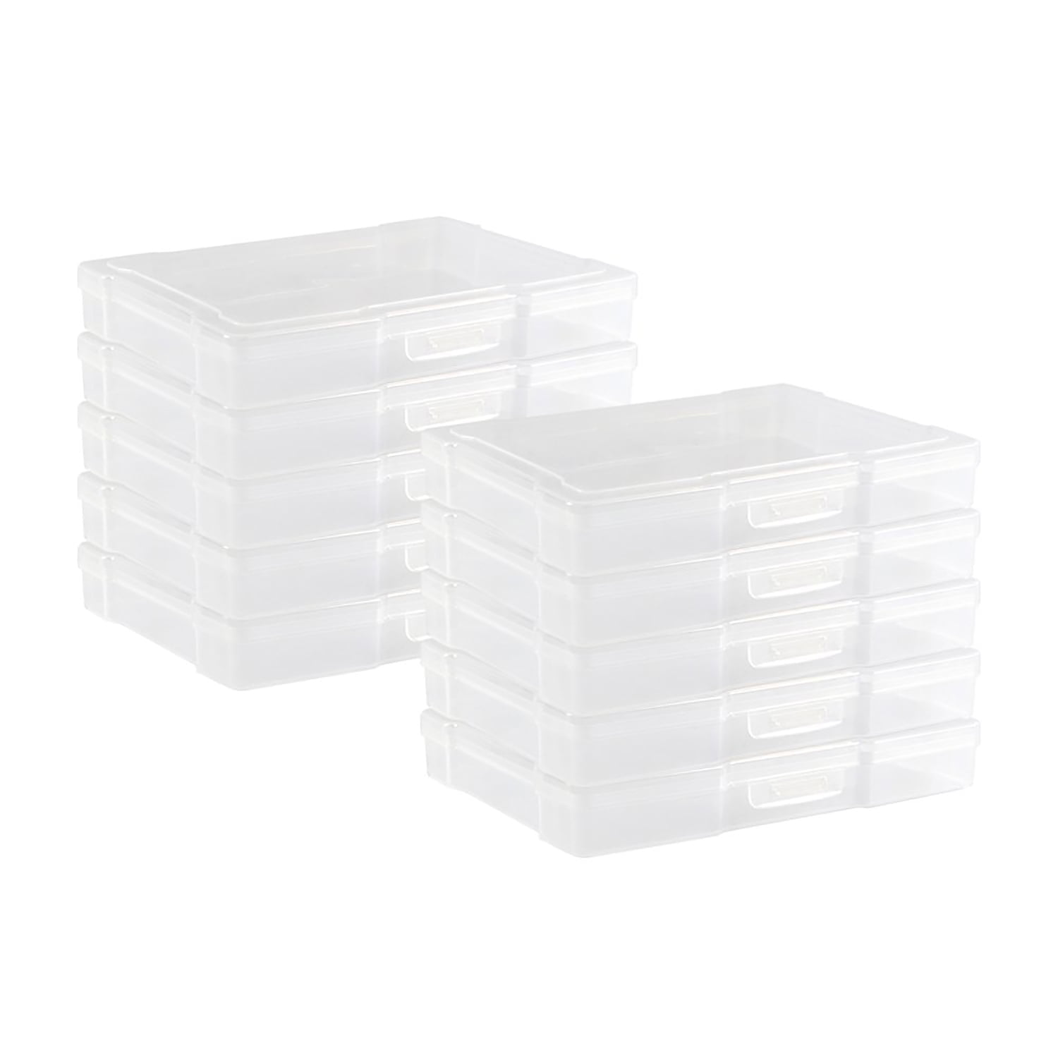 Novelinks 12 Pcs Transparent 4" x 6" photo storage boxes Photo Keeper ...