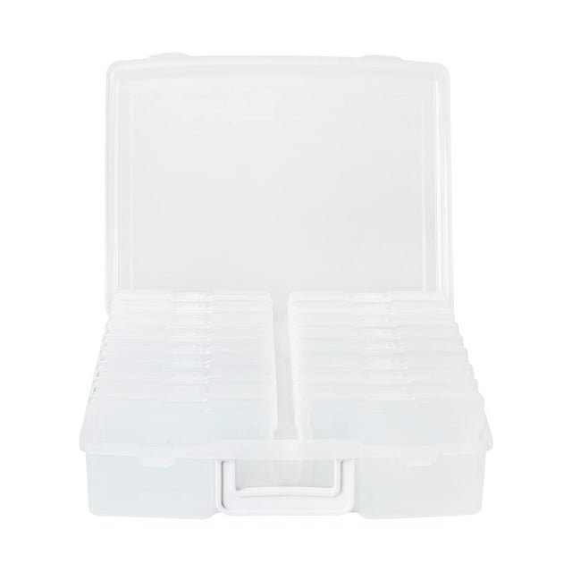 Novelinks 16 Transparent photo storage boxes for 4x6 Inch Pictures ...