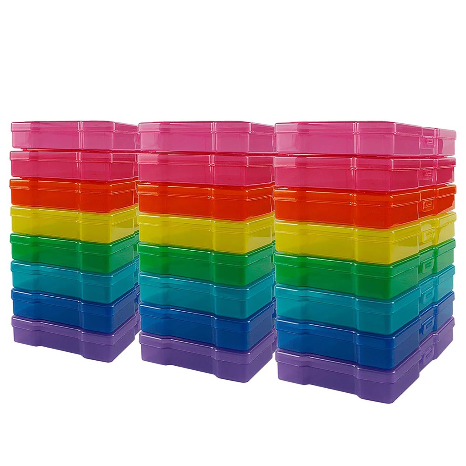 "Novelinks 24 Pack 4""x6"" Photo Storage Boxes, Picture Organizer Case ...