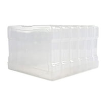 "Lifewit Acid-Free Photo Storage Box, 4"" x 6"" Clear Plastic Case with ...