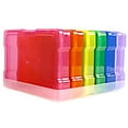 Novelinks 4" x 6" Photo Storage Box with 6 Inner Cases Transparent ...