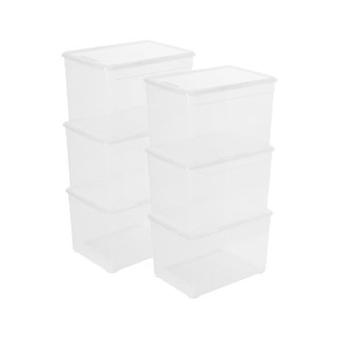 X-Large Shoe Storage Boxes,12 Pack Shoe Storage Organizer,Clear ...