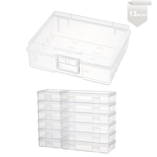 Novelinks Stackable Plastic Storage Box Containers Hobby Art Craft ...