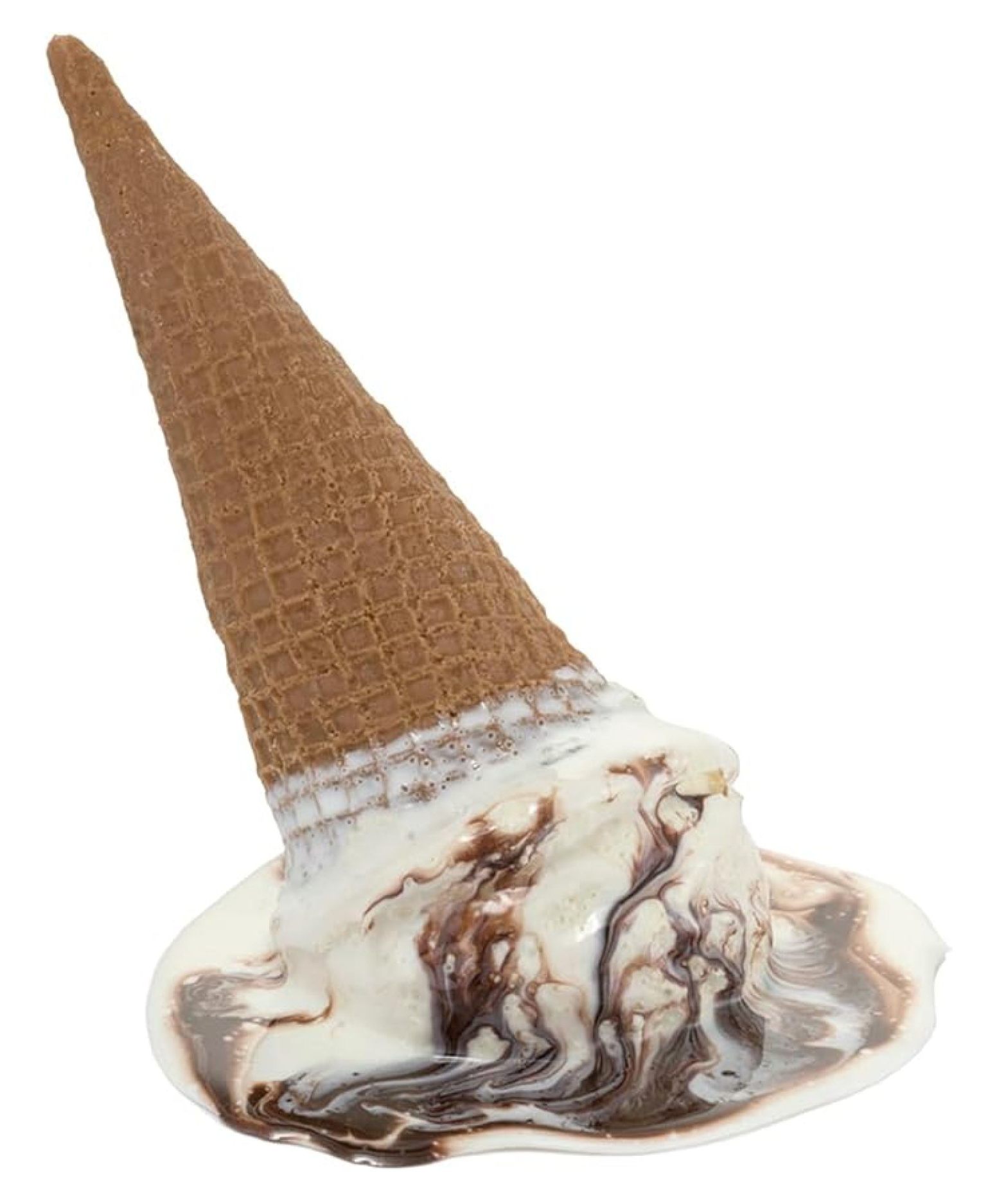 Novelties Cone Spill - Realistic, USA-Made, Brown Resin, 4.5 x 4 x 4 ...