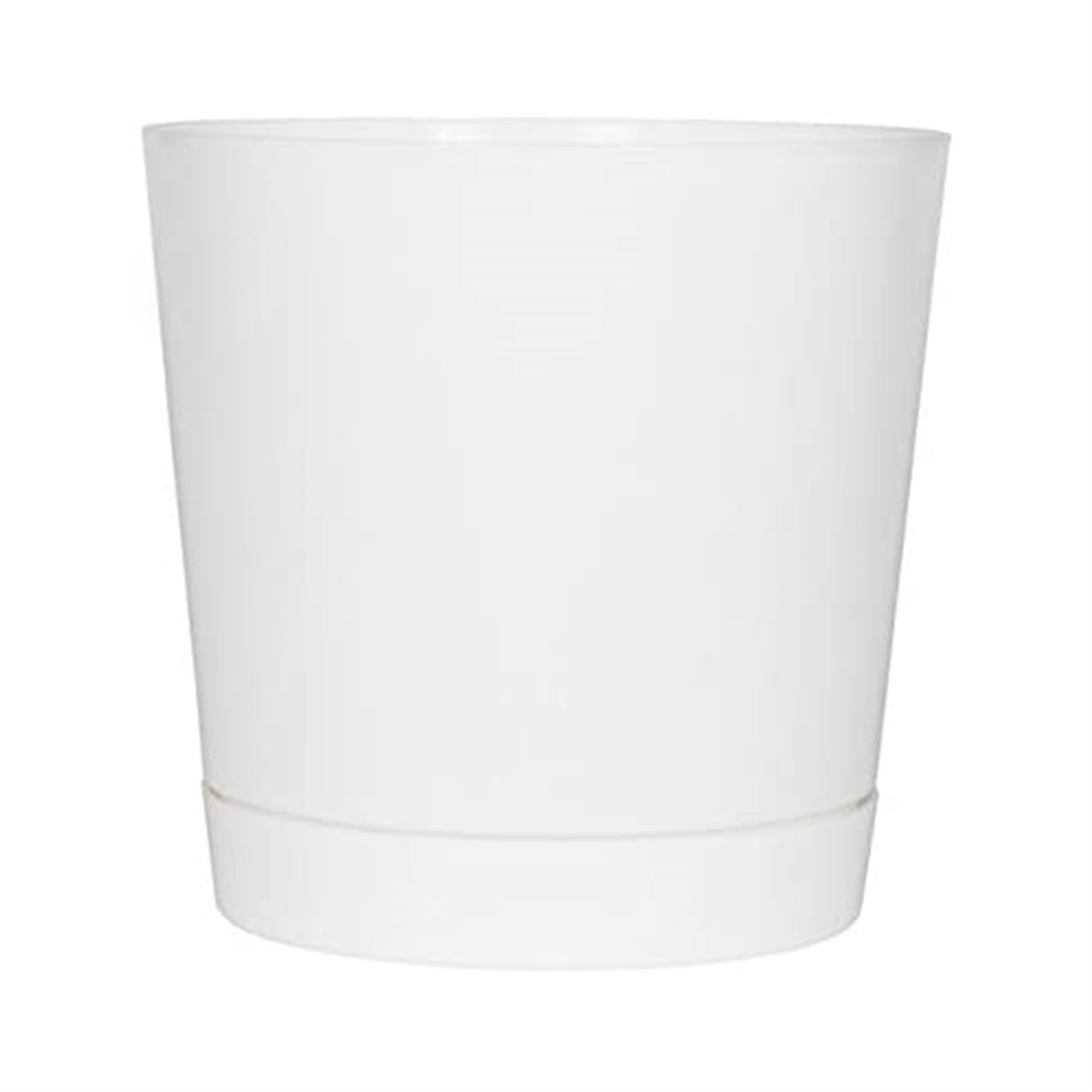 Novelty (#10062) Full Depth Round Cylinder Pot, White, 6 Inch - Walmart.com