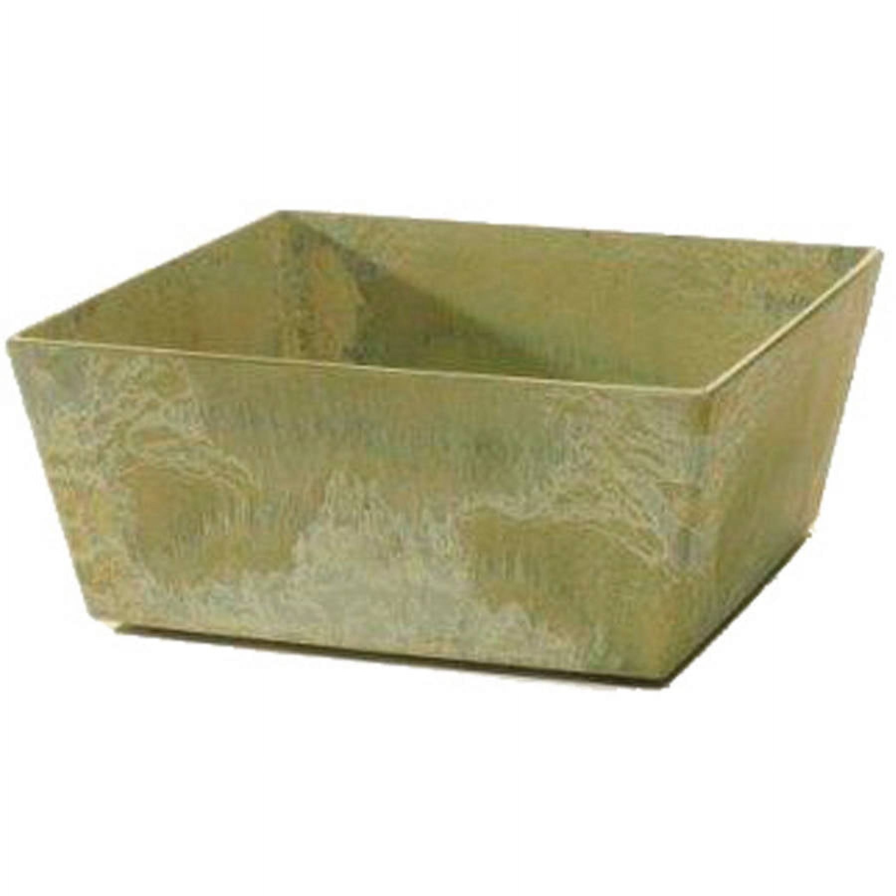 Novelty 12" Ella Low Square Planter - Walmart.com