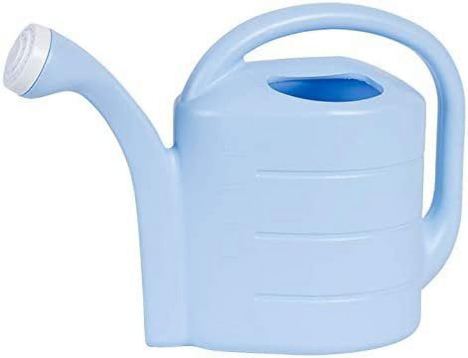 Novelty 2 Gallon Plastic Watering Can - Poly Pour Spout - Sky Blue ...