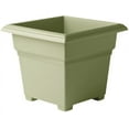 Novelty (26275) Countryside Square Tub Planter, Sage, 18-inch - Walmart.com