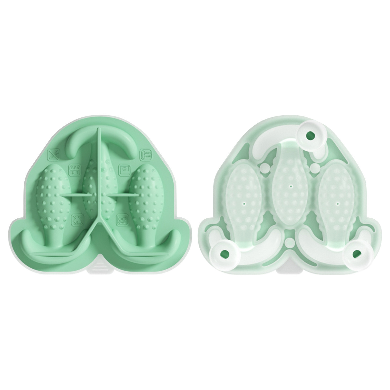 Novelty 3-Cavity Ice Cube Tray With Funnel, Creative Funny Wolf Tooth ...