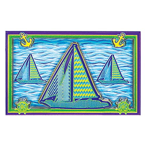 Novelty 3D Boat Refrigerator Magnet Beautiful Fun Fridge Magnets ...