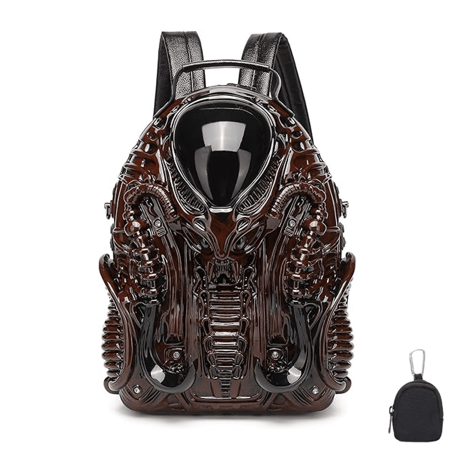 Novelty Backpack,Men 3d Xenomorph Shaped Backpack ,Y2k Punk Cool ...