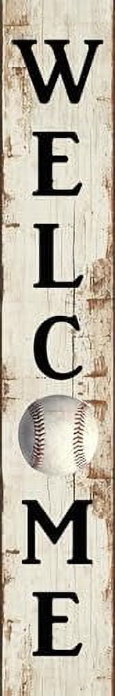 Novelty Baseball Welcome Sign, Baseball Party Decorations Baseball ...