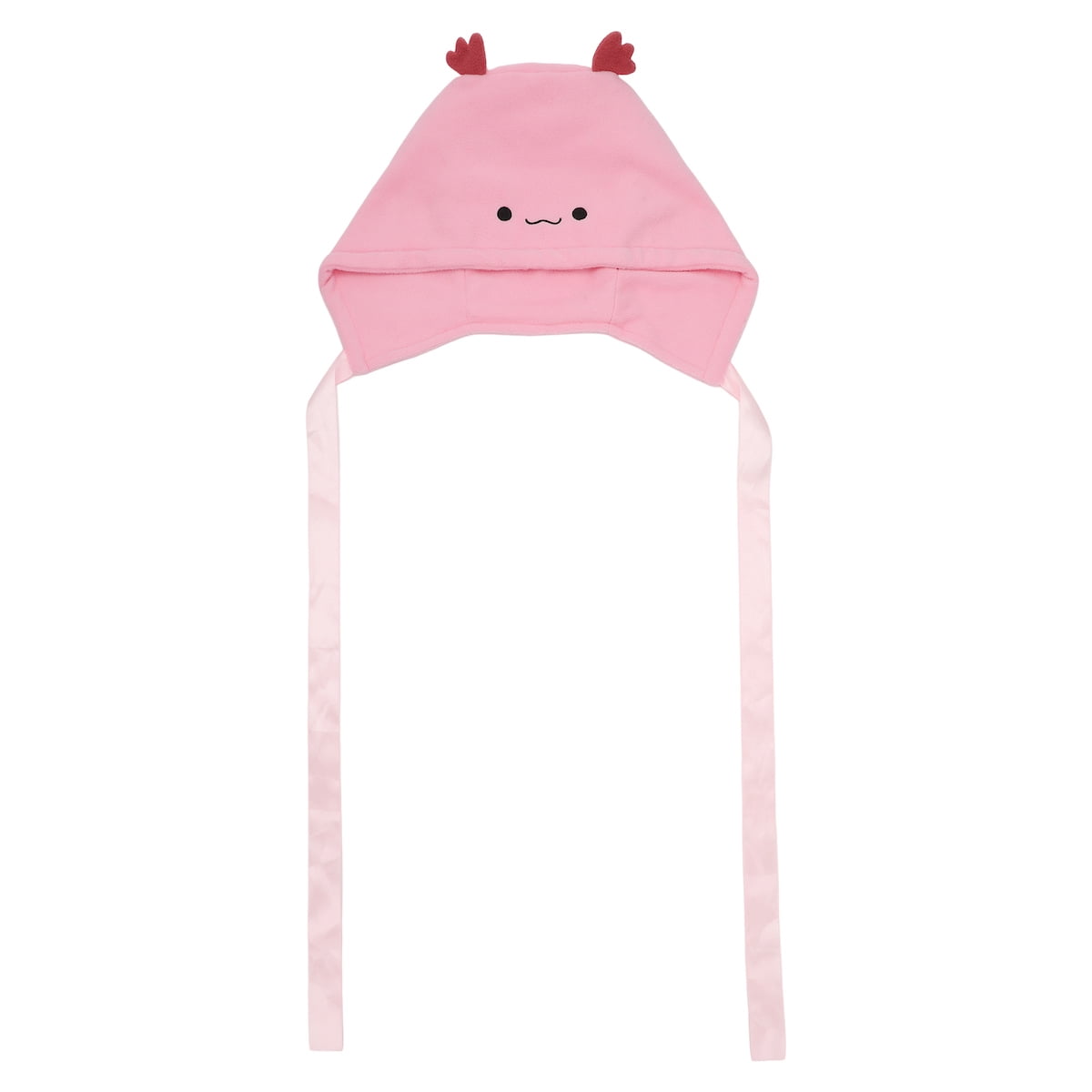 Novelty Beanie 3D Axolotl Hood with Chin Ties Beanie - Walmart.com