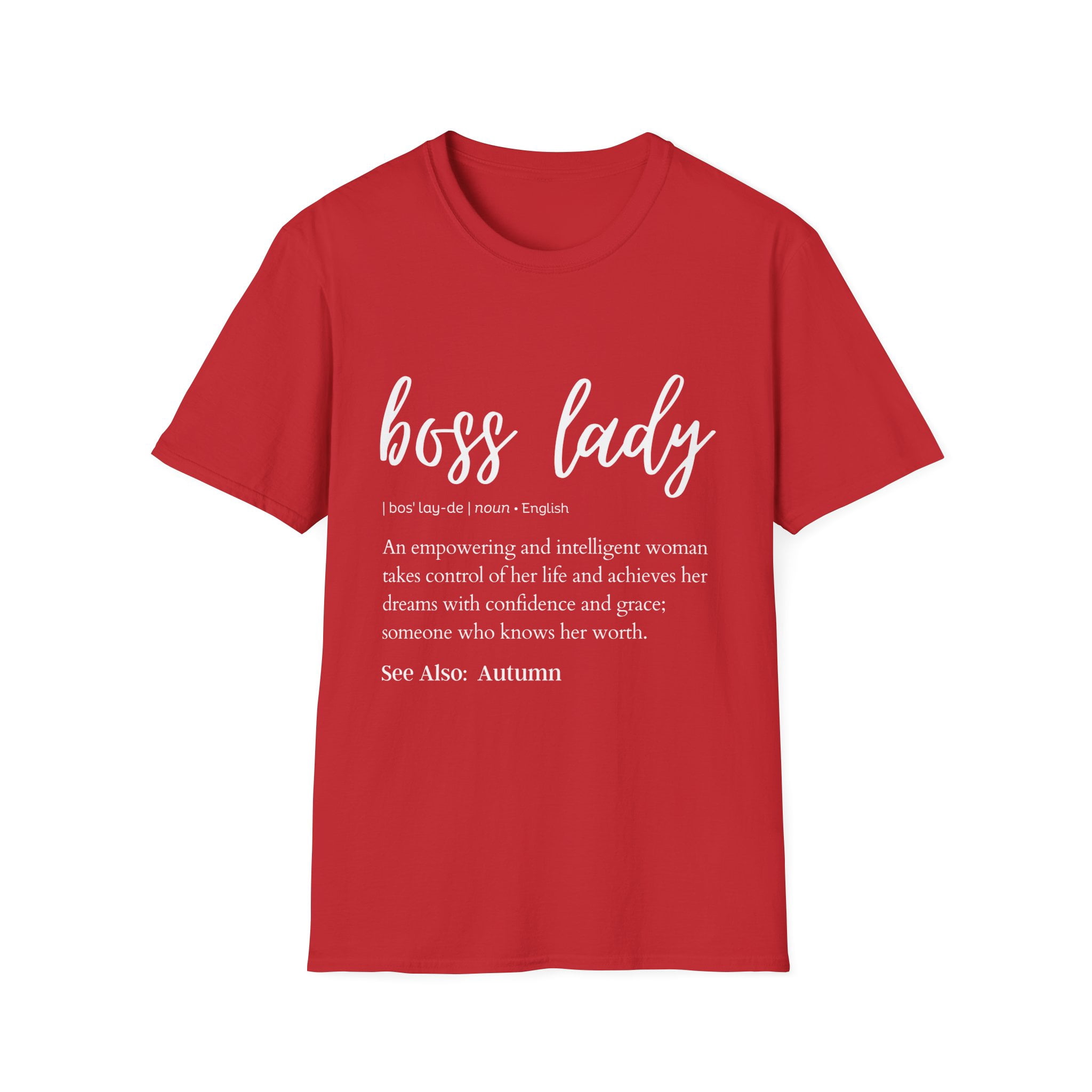 Novelty Boss Lady Definition Autumn Wife Girl Business Cute Name Autumn ...