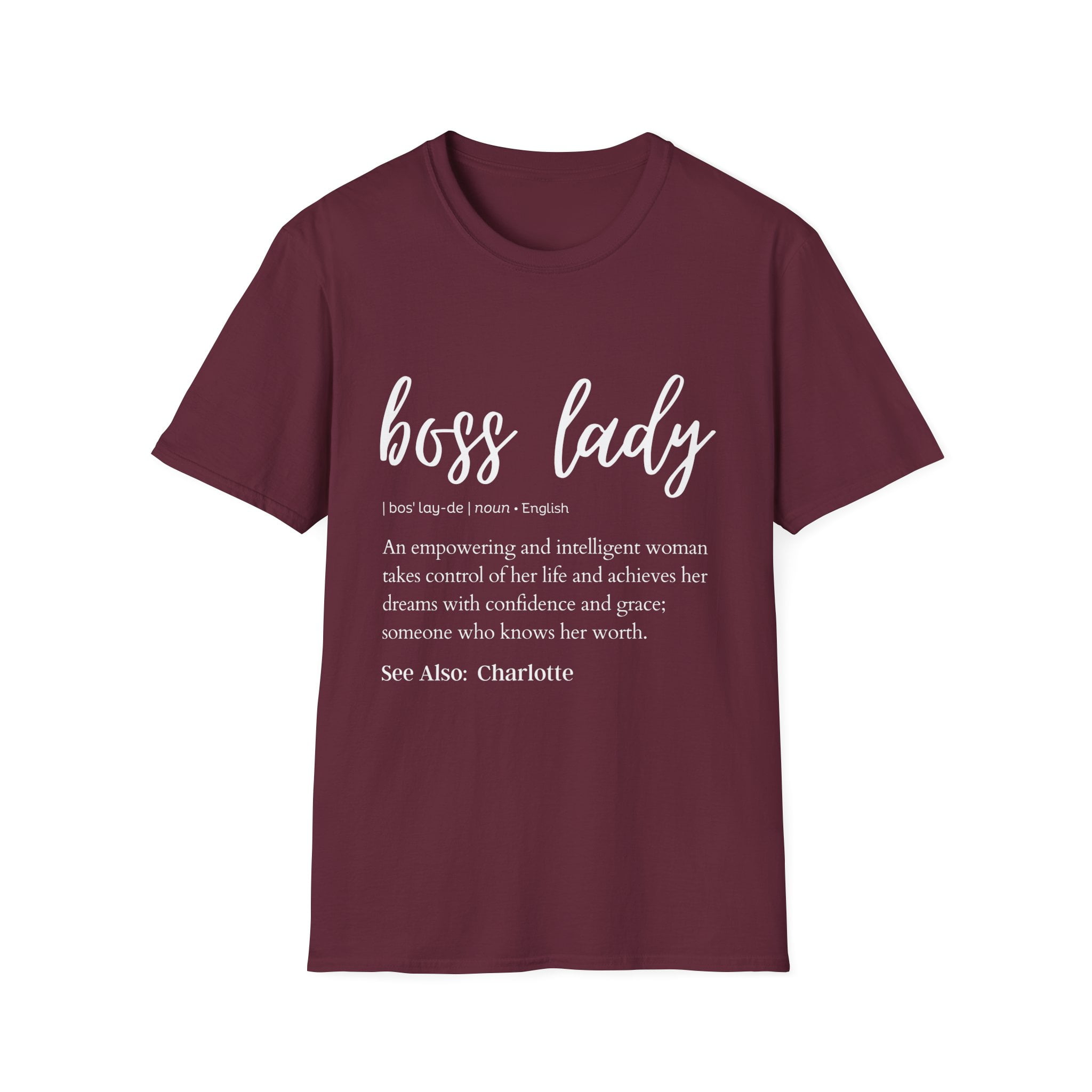 Novelty Boss Lady Definition Charlotte Wife Girl Business Cute Name ...