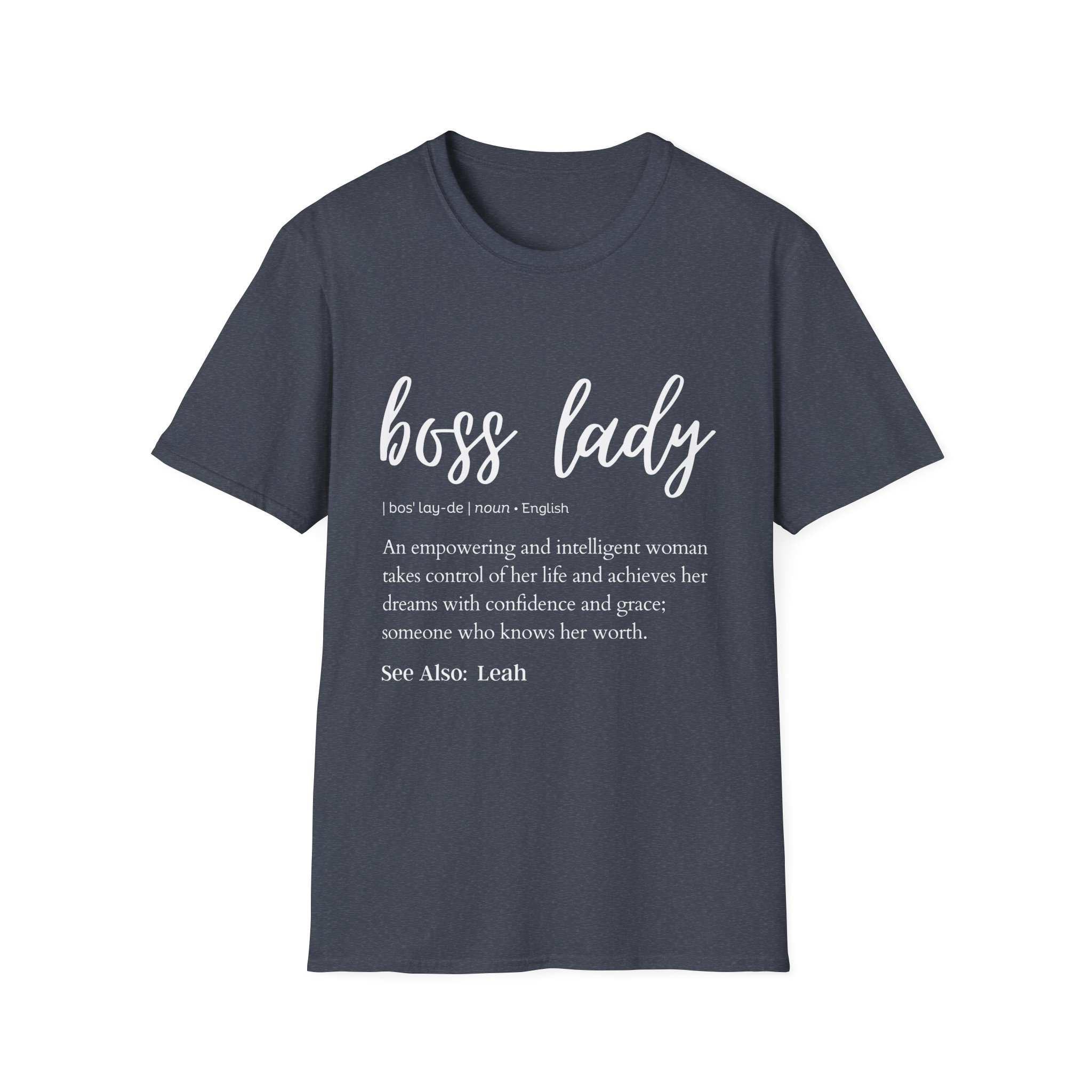 Novelty Boss Lady Definition Leah Wife Girl Business Cute Name Leah ...