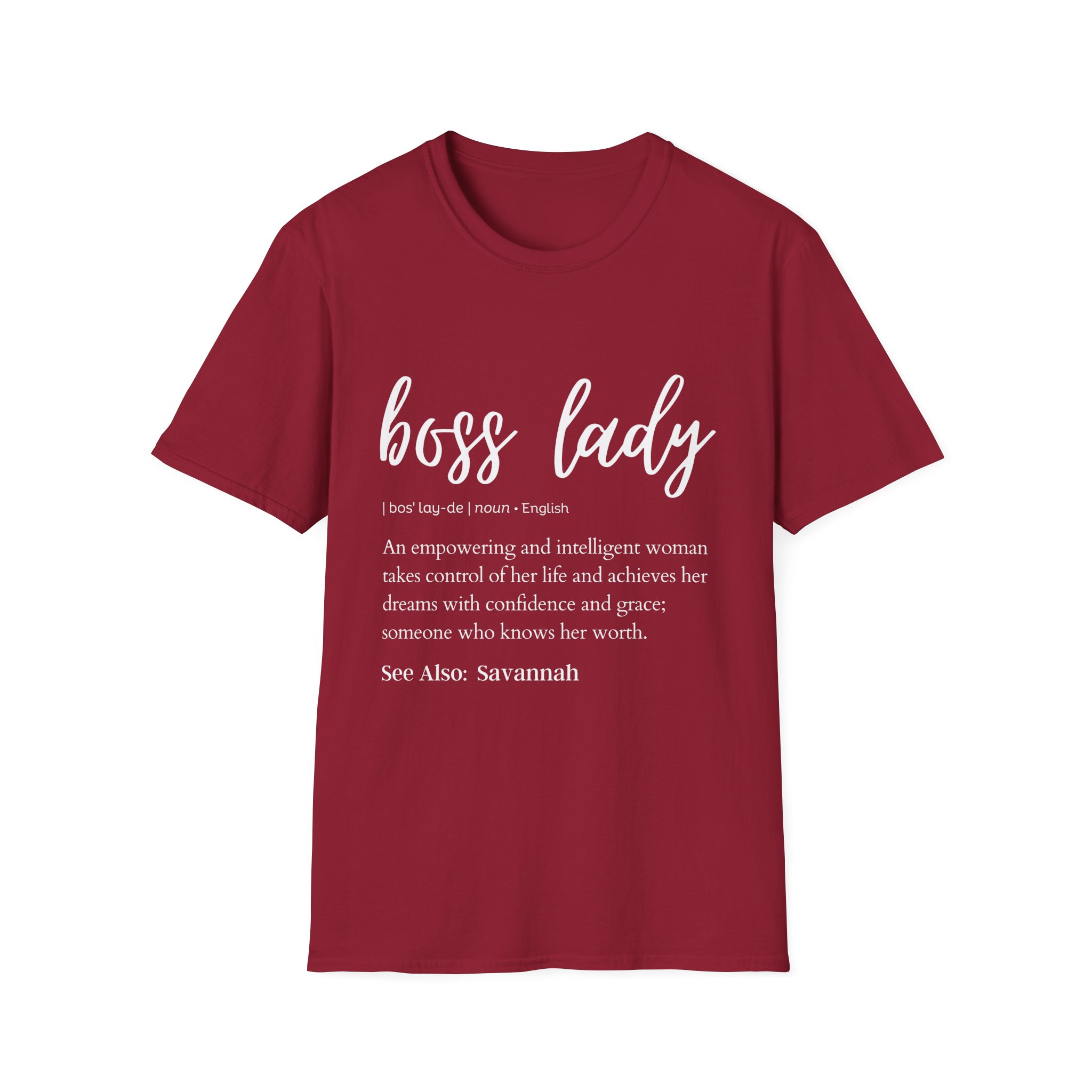 Novelty Boss Lady Definition Savannah Wife Girl Business Cute Name ...