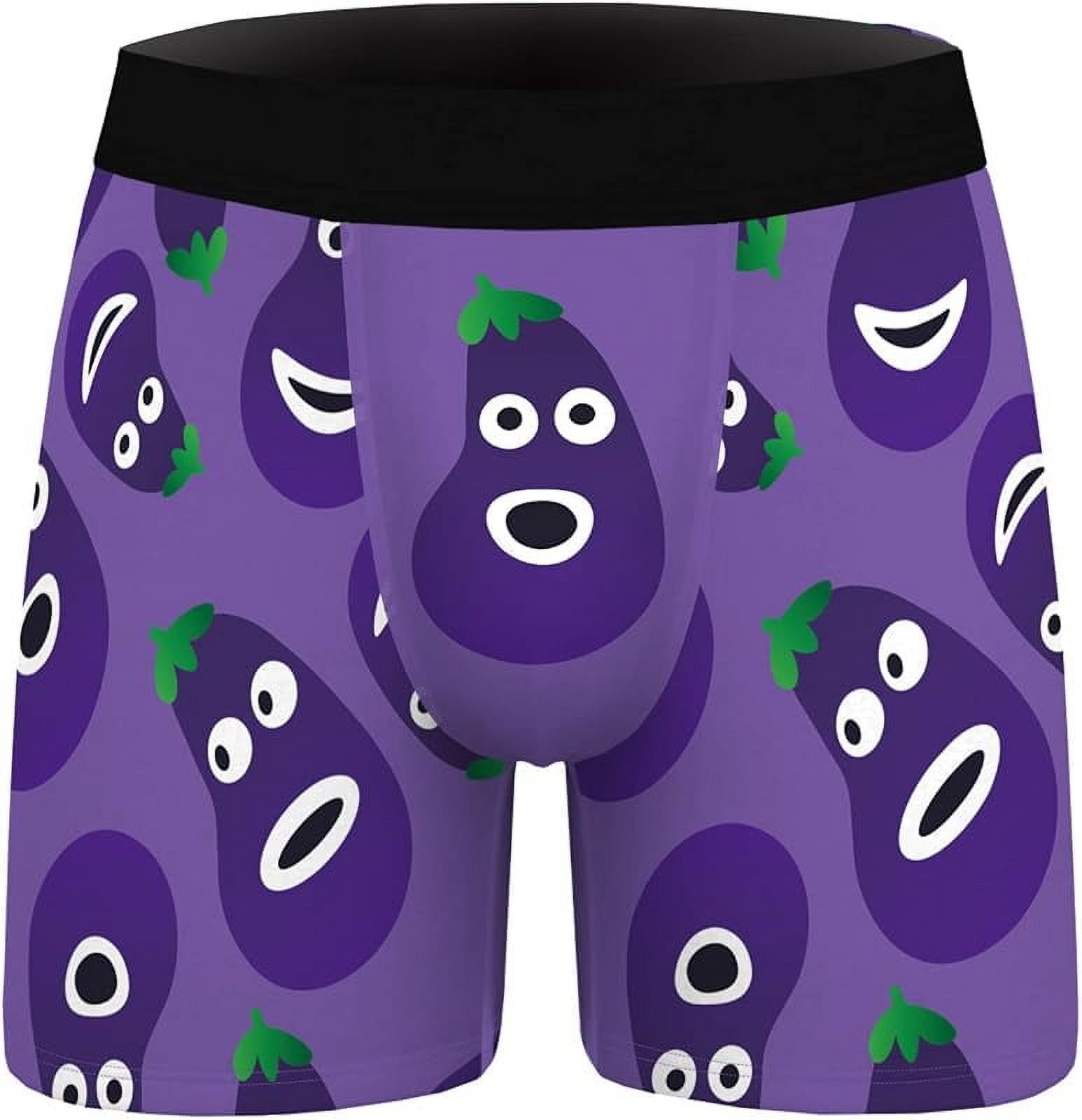 Novelty Boxers Mens Funny Boxer Briefs Underwear Gag Gifts for Men No ...