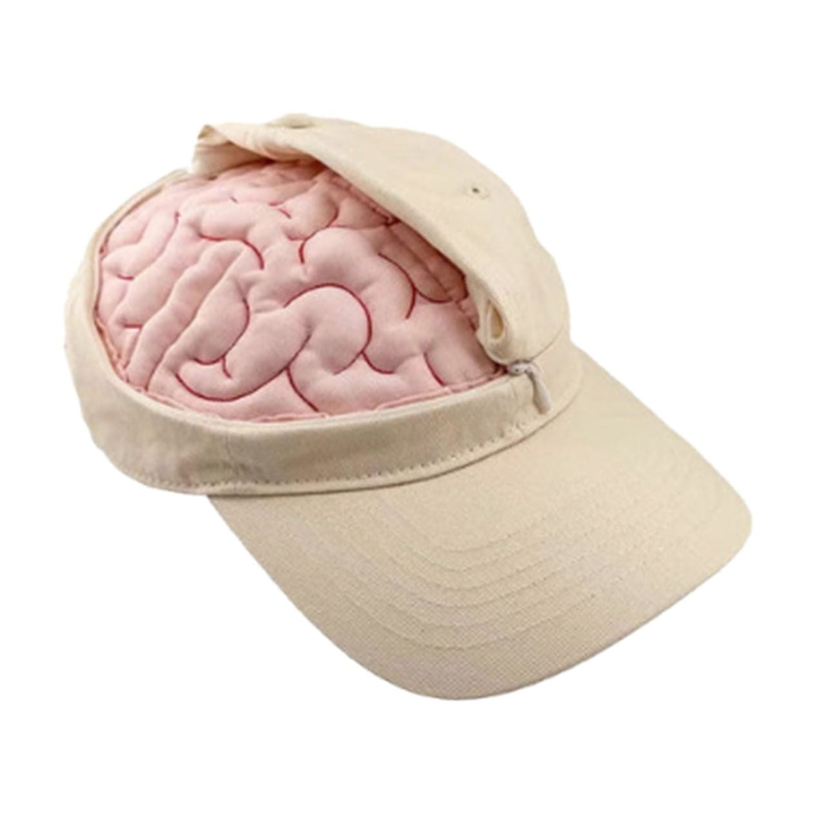 Novelty Brain Design Cap Opening Headwear Sun Protection Shading ...