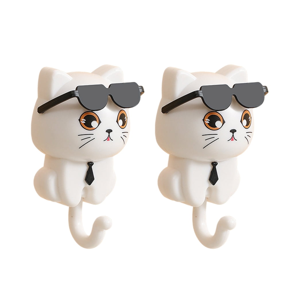 Novelty Cats Winking Designs Hook Rotatable for Easy to Use Adjustment - Walmart.com
