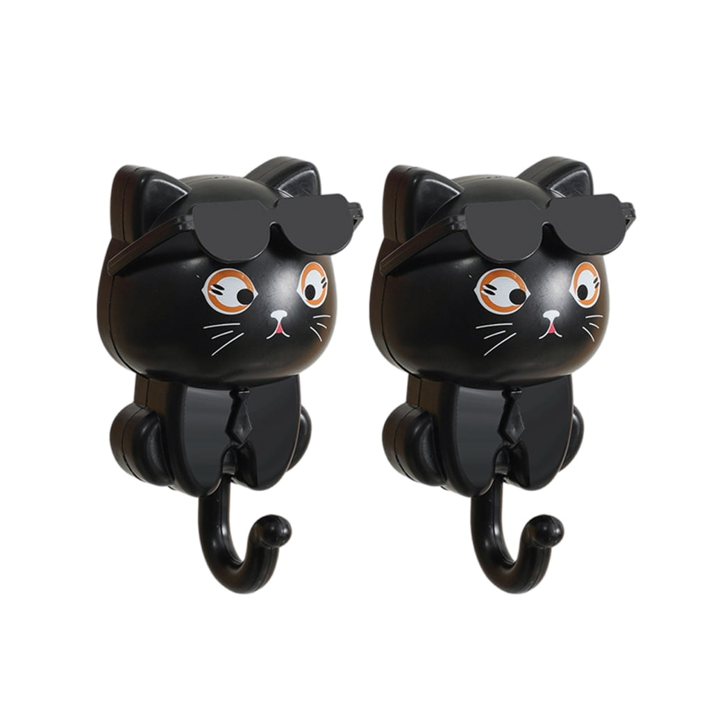 Novelty Cats Winking Designs Hook Rotatable for Easy to Use Adjustment - Walmart.com