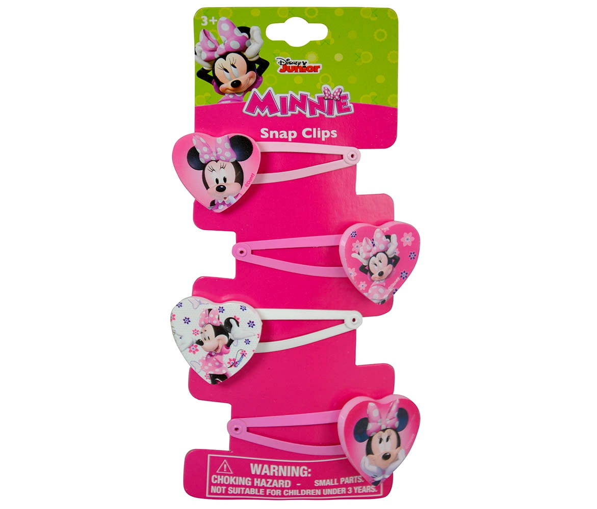 Novelty Character Fashion Accessories Disney Minnie Mouse Bowtique Snap ...