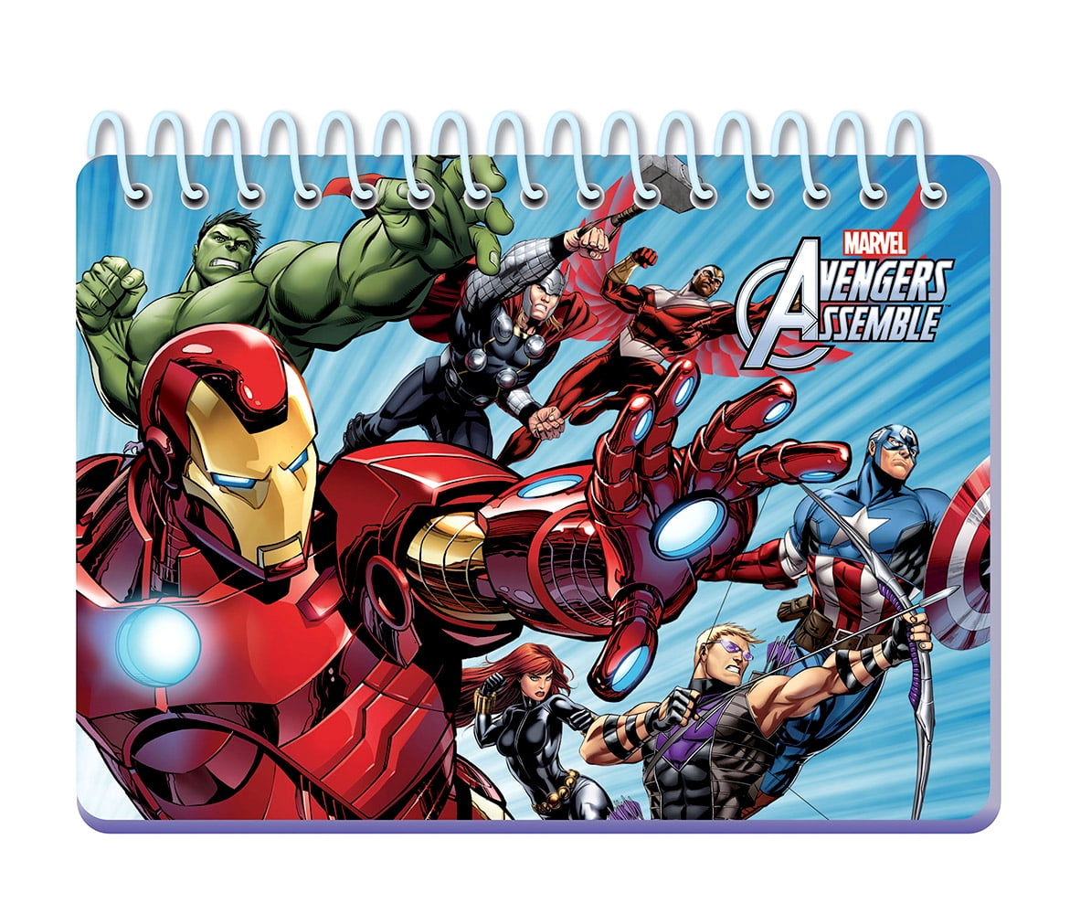 Marvel Avengers Autograph Book, Compact Stationery for Superhero Fans ...