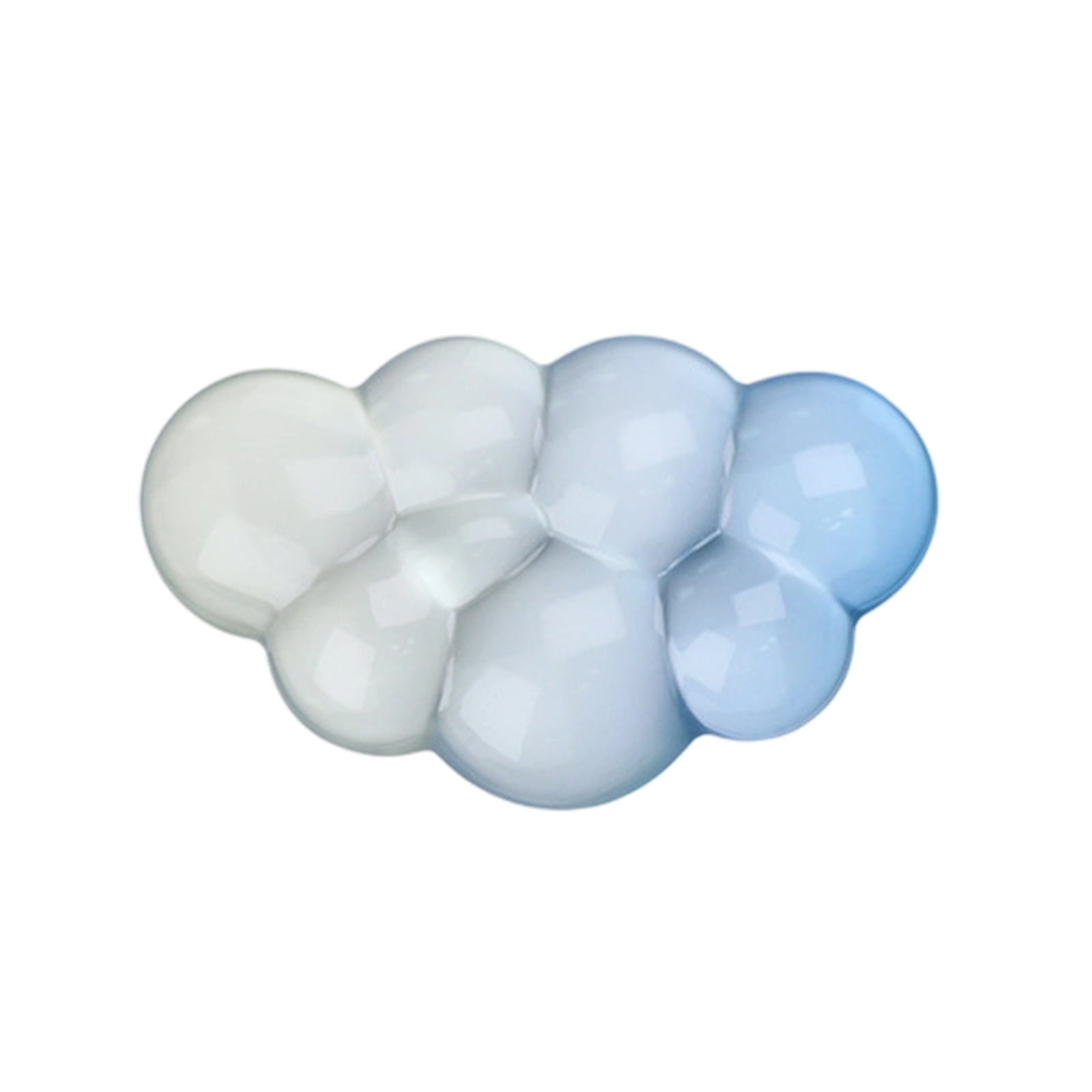 Novelty Cloud Shaped Desk Accessory Wrist Cushions Memory Foam Cores ...