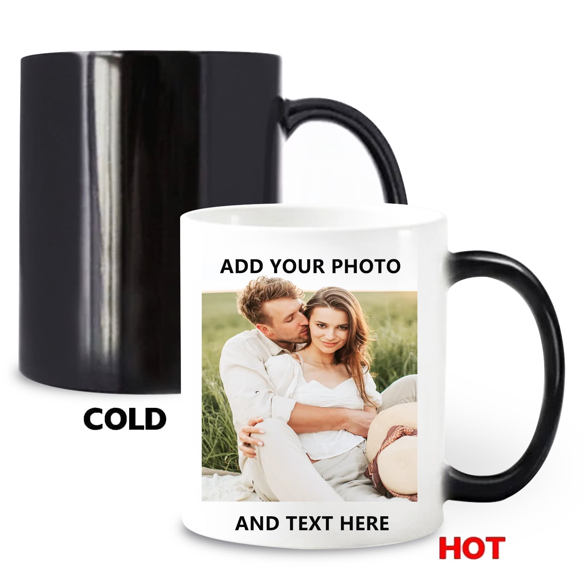 Novelty Coffee Mugs, Personalized Color Changing Mug, Custom Magic Mug ...