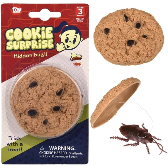 Novelty Cookie Surprise Classic Prank Toy 1 Count - Walmart.com