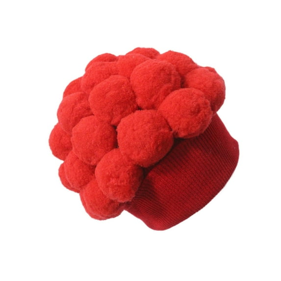 Novelty Crochet Hat Role Play Pullover Beanies Funny Cauliflower Hat ...