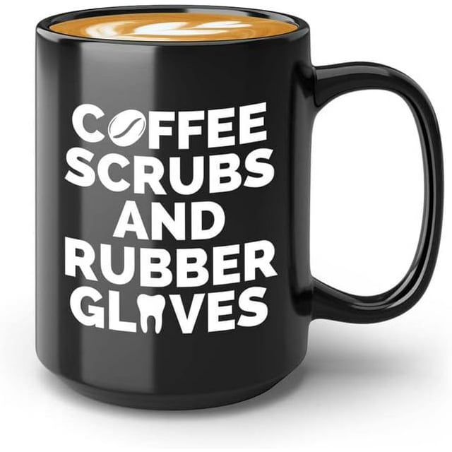 Novelty Dentist Coffee Mug - Say Aaahhh! - Dental Assistant Doctor ...