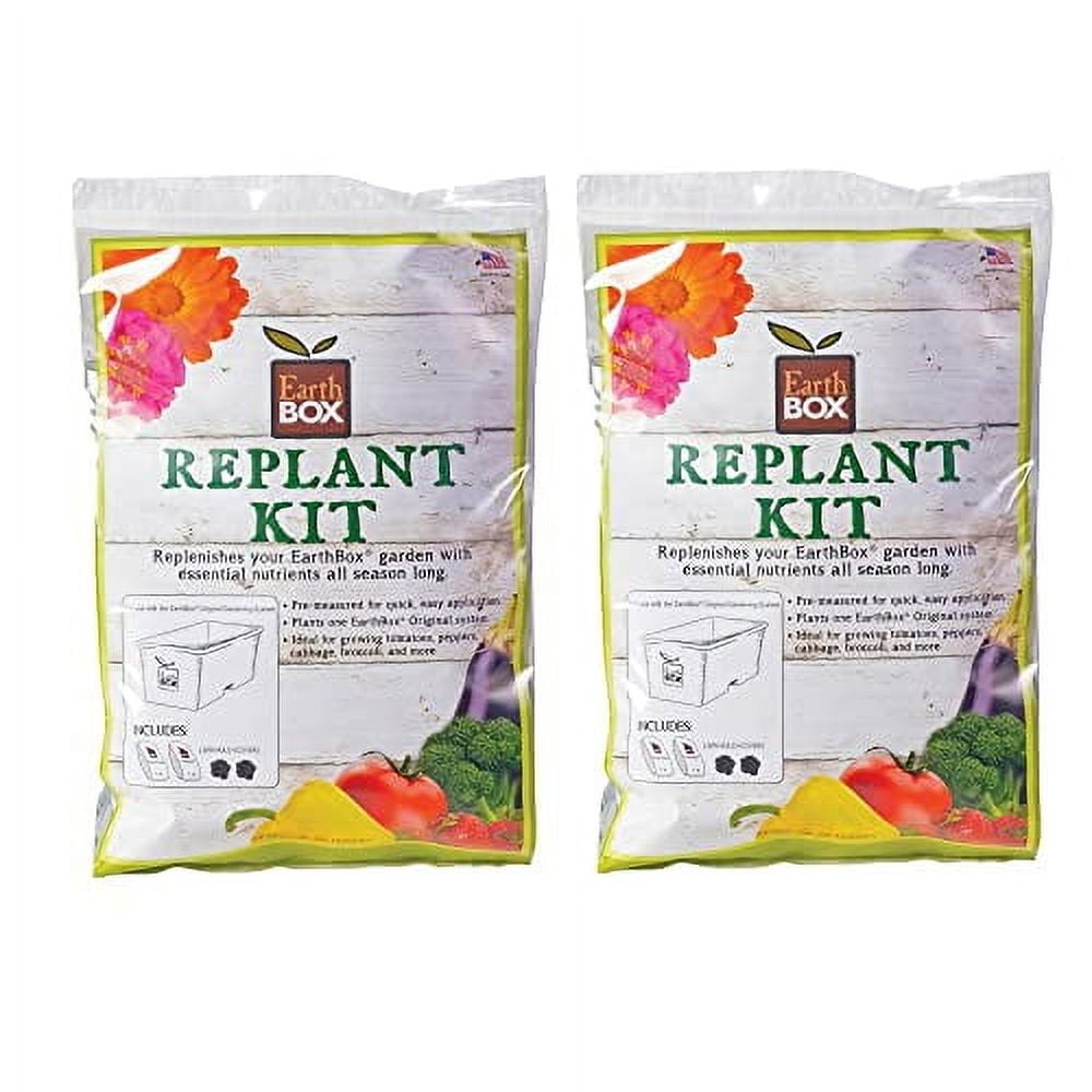 Novelty EarthBox, 8-3-5 Natural Replant Kit (Pack of 2) - Walmart.com