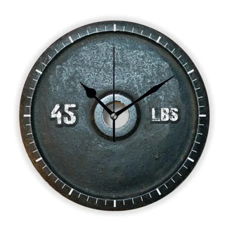 Novelty Eat Sleep Gym Repeat Fitness ing Workout Wall Clock for Gym ...