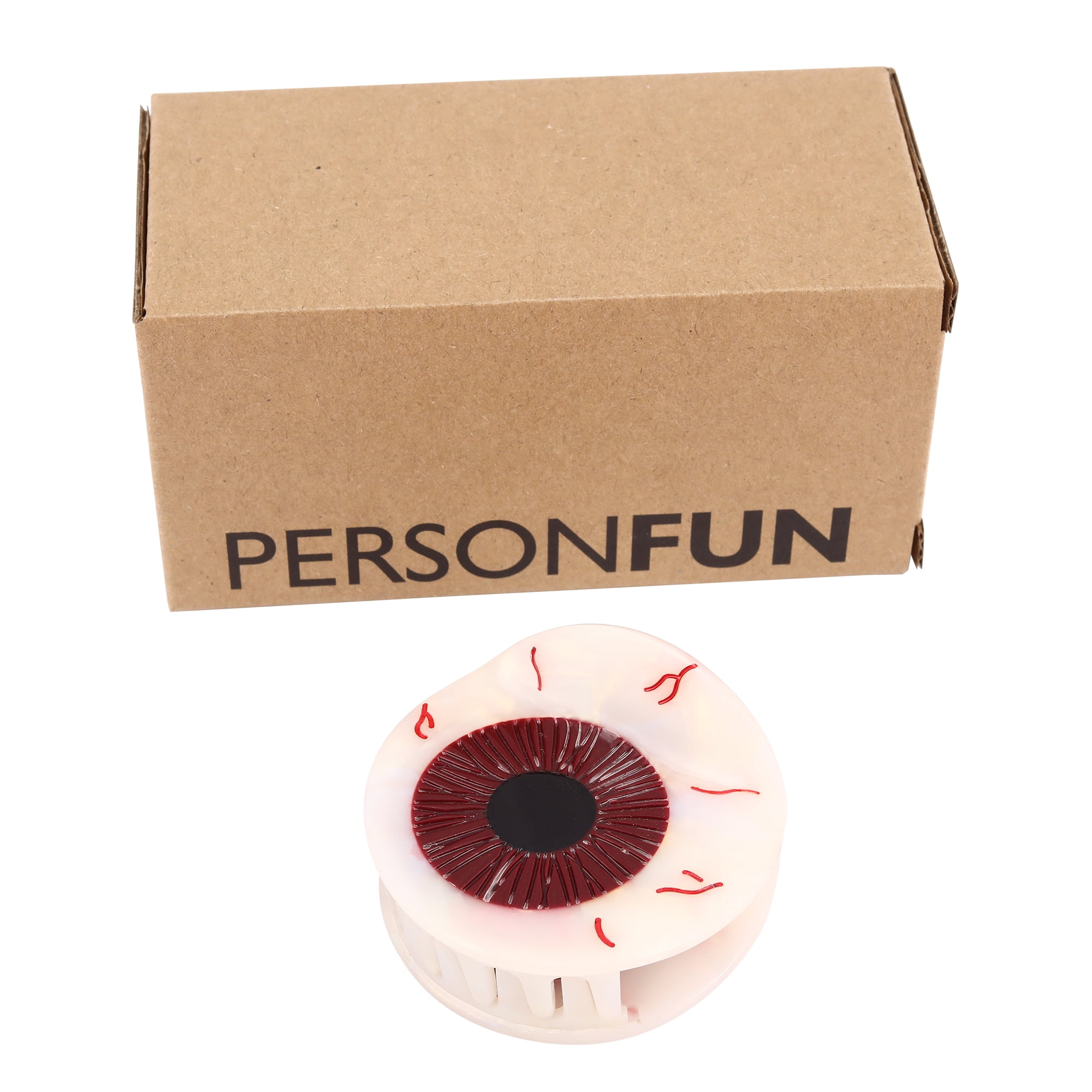 Novelty Eyeball Hair Claw Clip,Ophthalmology Theme Acetate Hair Claw ...