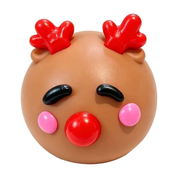 Novelty Face Change Christmas Squishy, Slow Rising Stress Relief Ball ...
