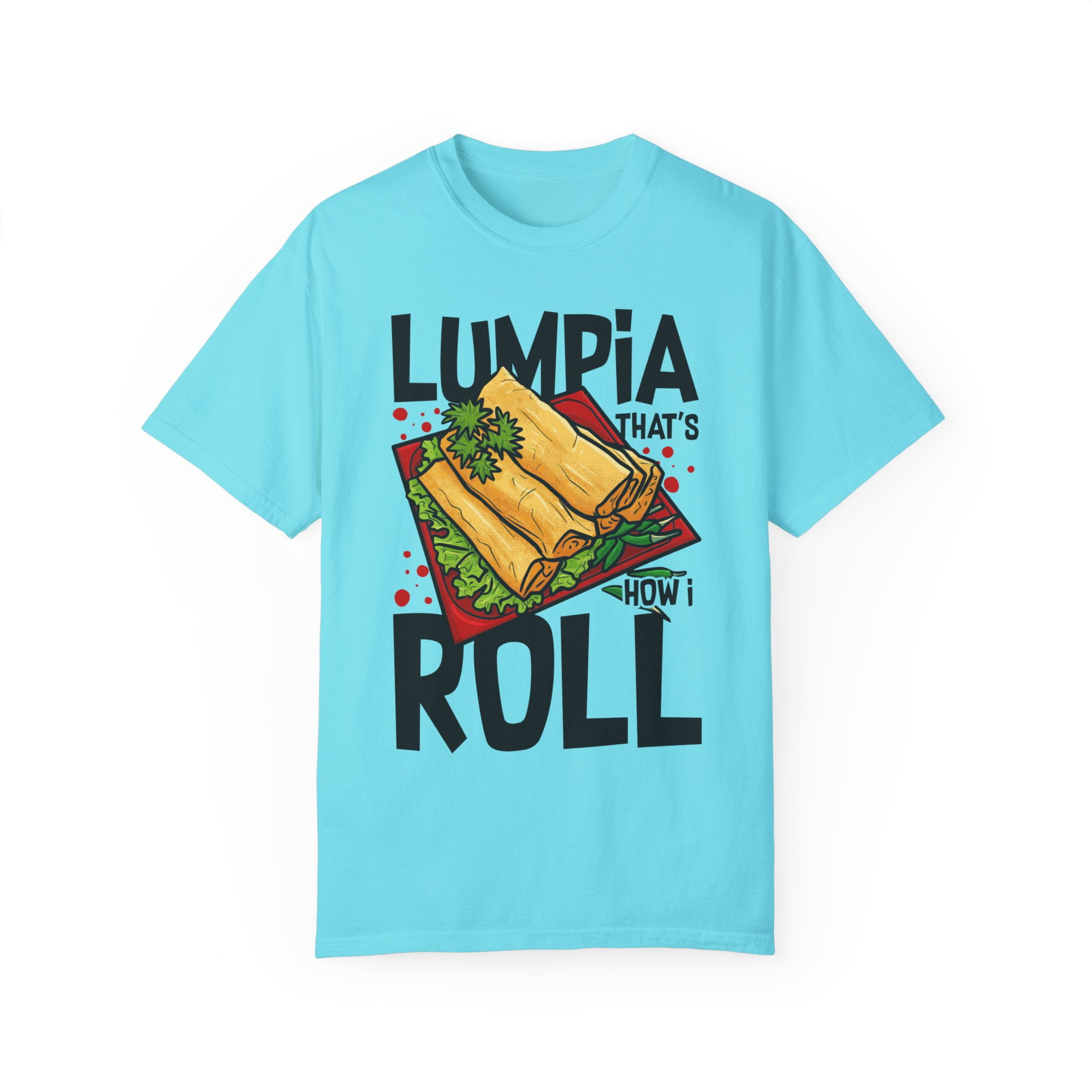 Novelty Filipino Lumpia Philippines Viand Pinoy Men Women Unisex Garment-Dyed T-shirt - Walmart.com