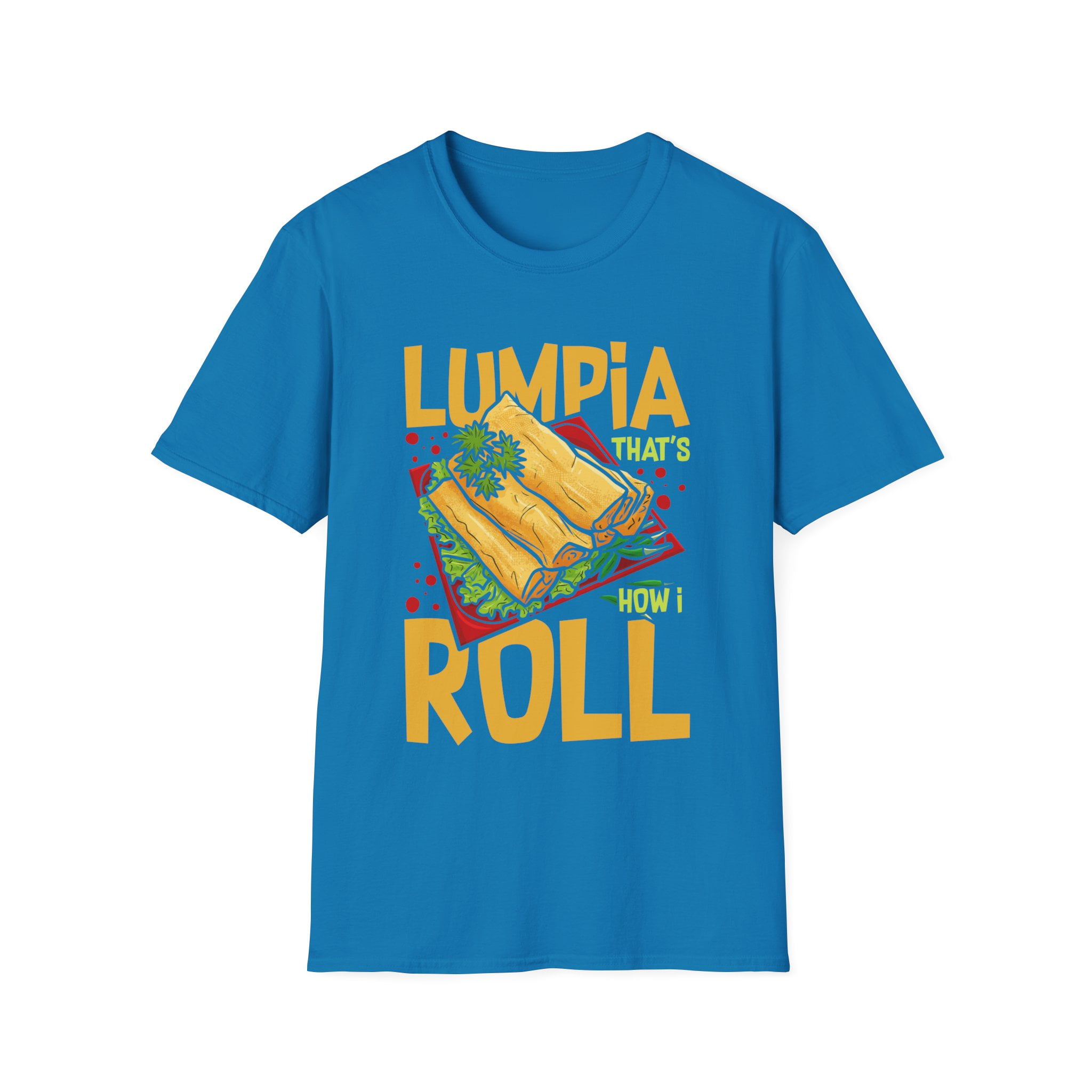 Novelty Filipino Lumpia Philippines Viand Pinoy Men Women Unisex Softstyle T-Shirt - Walmart.com